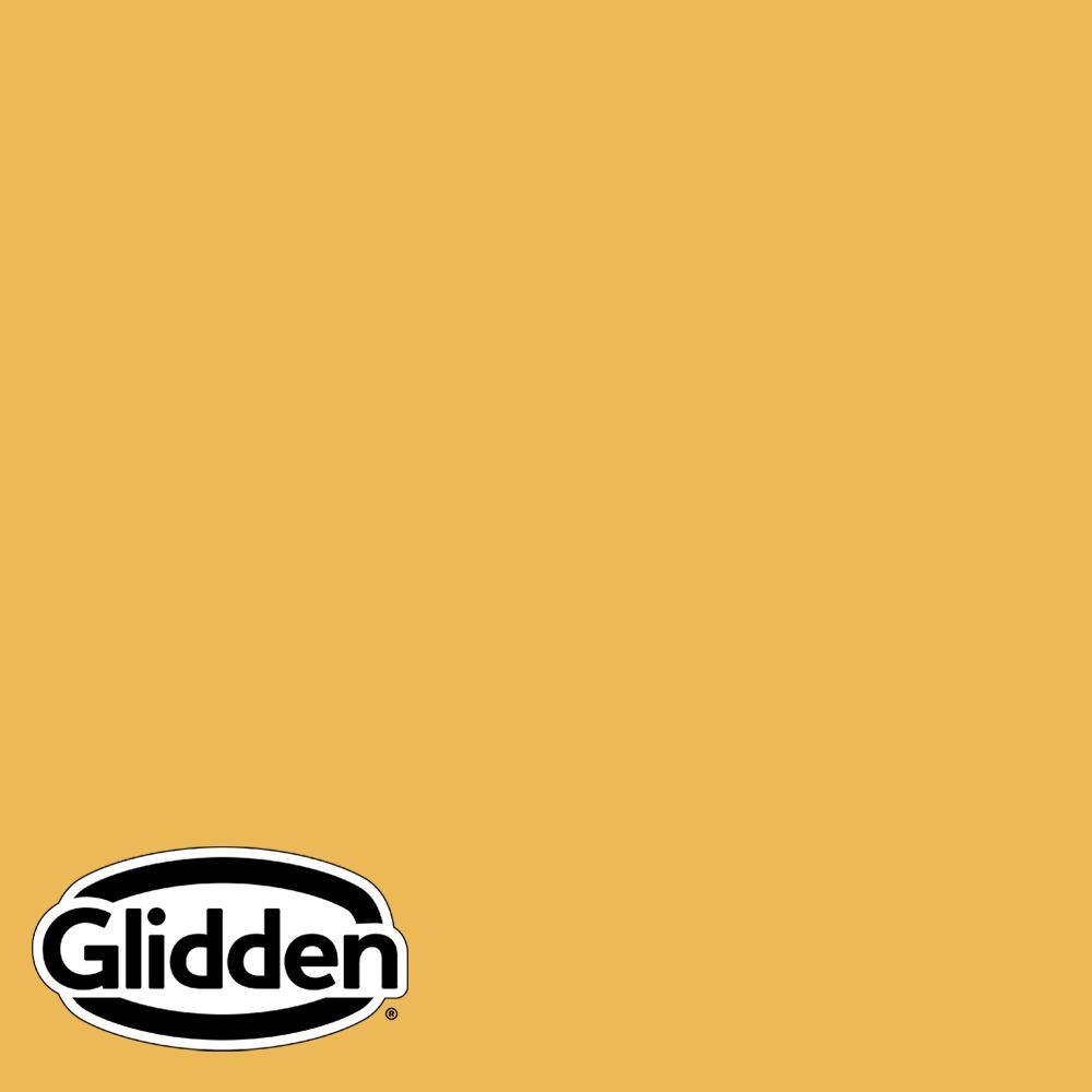 Glidden Essentials 1 gal. PPG1209-5 Yellow Coneflower Flat/Matte ...