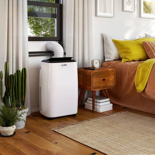 AIRO COMFORT 14,000 BTU (10,000 BTU DOE) Portable Air Conditioner Cools 700 sq. ft. with ...