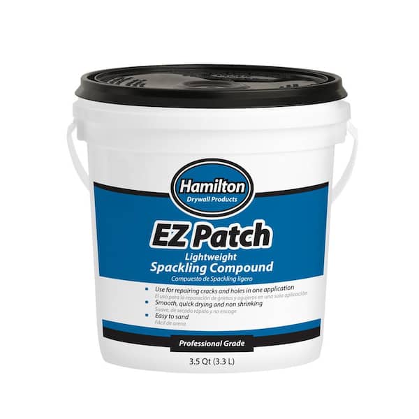 Hamilton Drywall Products 3-1/2 qt. E-Z Patch Lightweight Spackling ...