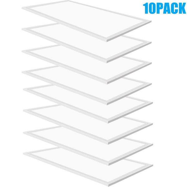 WYZM 2 ft. x 4 ft. 175-Watt Equivalent Integrated White LED 5000K ...