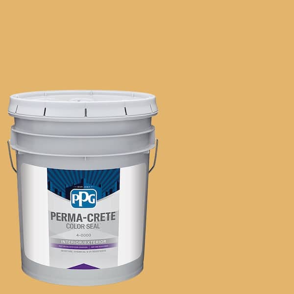 Reviews for Perma-Crete Color Seal 5 gal. PPG16-11 Apollo Gold Satin ...
