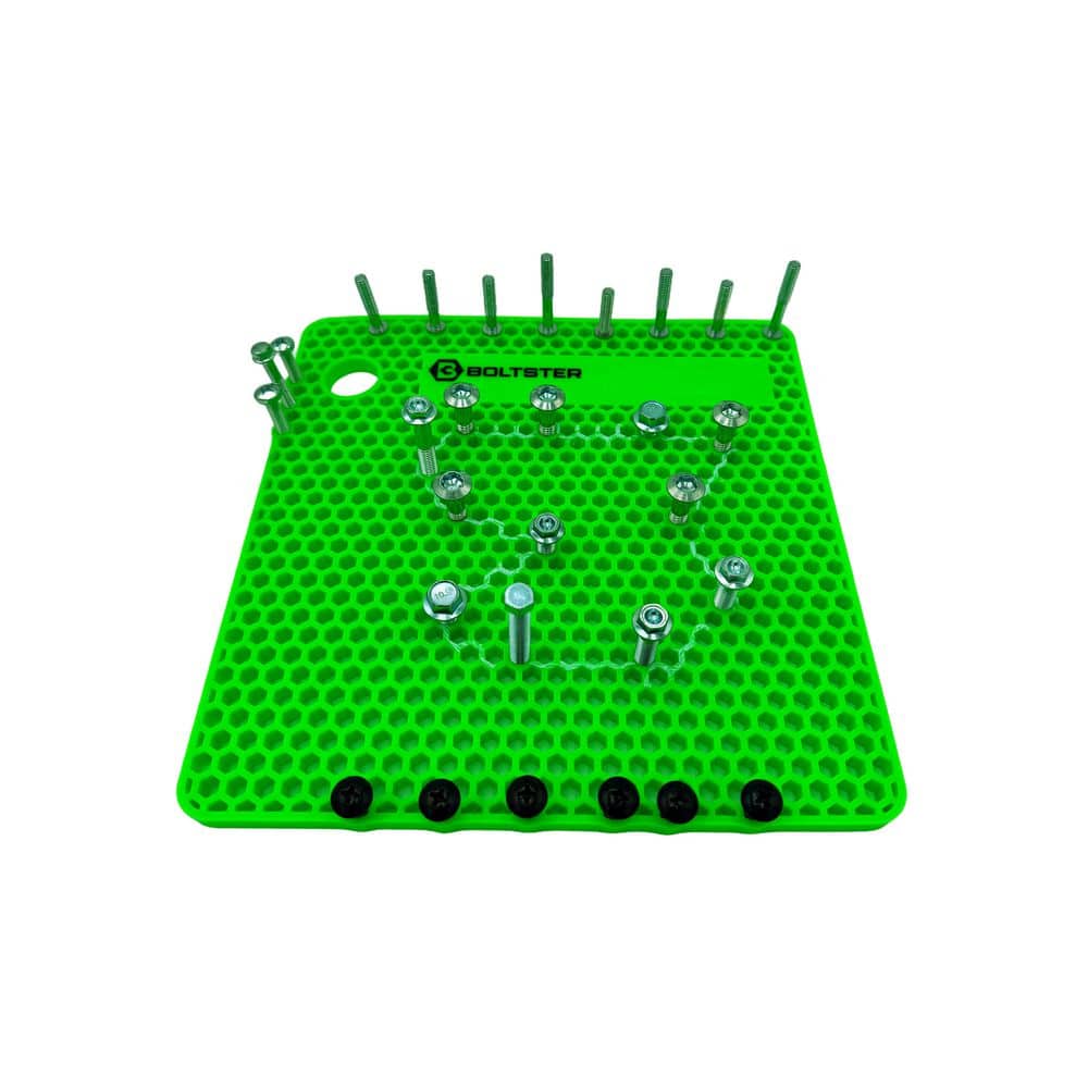 BOLTSTER Original Bolt Organizer Green BTS-100001G - The Home Depot