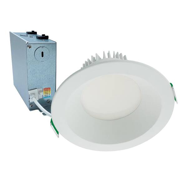 HALO LCR8 8 in. Soft White Selectable CCT Integrated LED Recessed Light ...