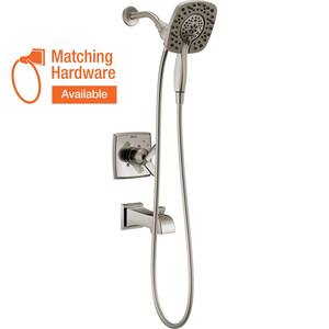 Delta Ashlyn 1-Handle Pressure Balance Tub and Shower Faucet Trim Kit ...
