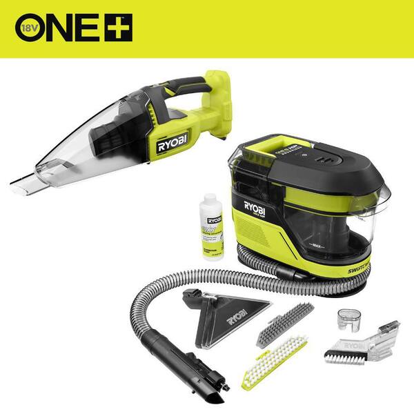 RYOBI ONE+ HP 18V Brushless SWIFTClean Mid-Size Spot Cleaner w/ ONE+ ...