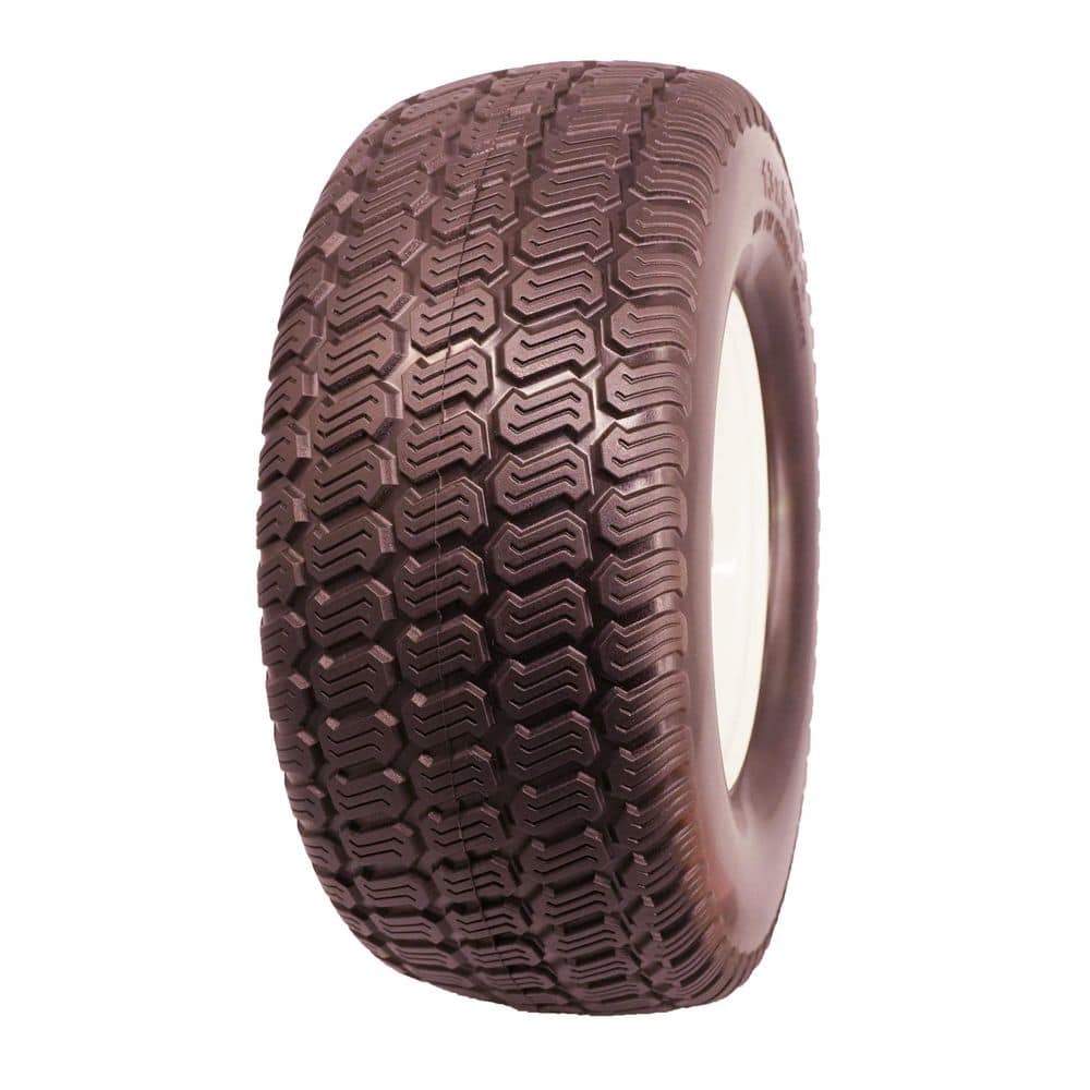 Ogracwheel 13 in. x 5 in. 6-Turf Tread Solid Lawn/Garden Tire, 3/4-Axle ...