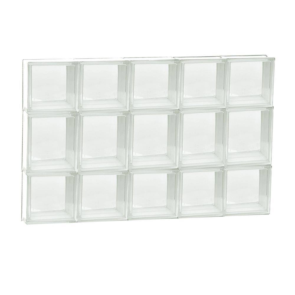 Clearly Secure 28.75 in. x 19.25 in. x 3.125 in. Frameless Non-Vented ...