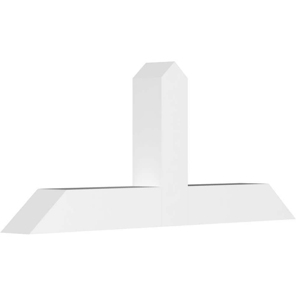 Ekena Millwork Portland 60 in. W x 25 in. H x 6 in. D Signature ...