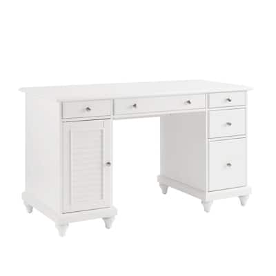 White - Desks - Home Office Furniture - The Home Depot