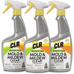 CLR 32 oz. Mold and Mildew Clear Cleaner Remover (3-Pack) CMM-6 COMBO1 ...