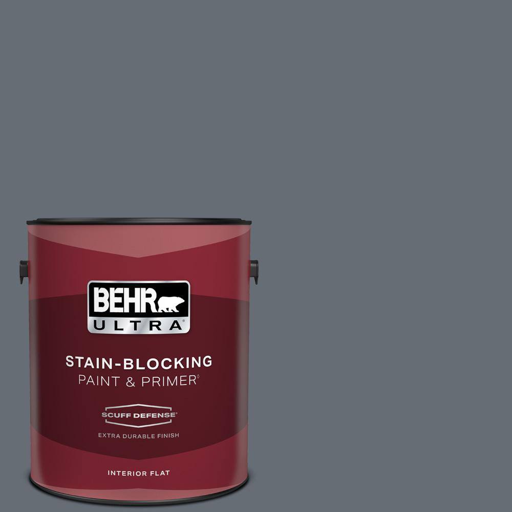 BEHR ULTRA 1 gal. #PPU26-22 Summer Storm Extra Durable Flat Interior ...