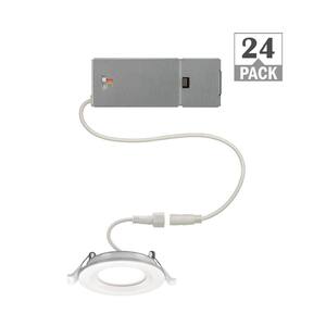 DMF LIGHTING LED Recessed Light w/Dimmable Natural Warm Dim, 3000 ...