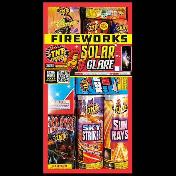 Patriotic TNT Fireworks Solar Glare 102984 - The Home Depot