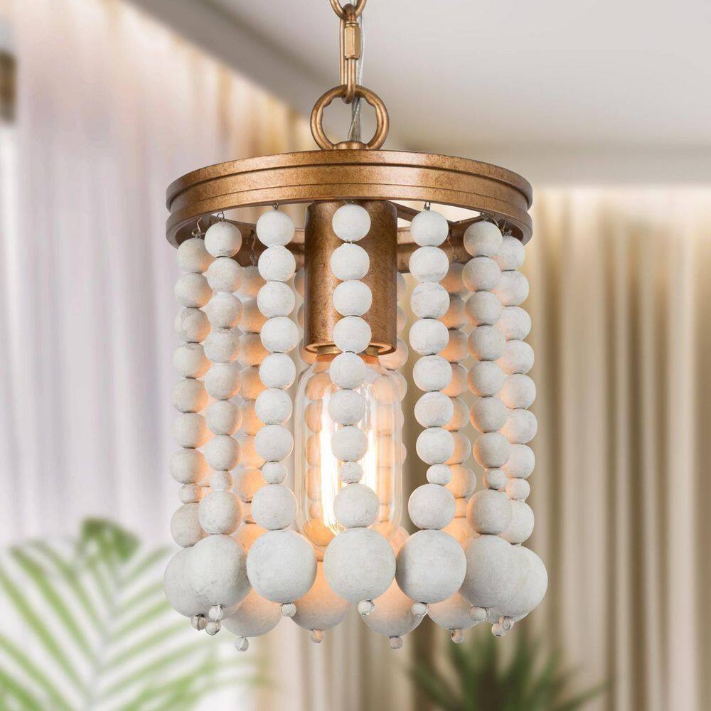 Uolfin Modern Farmhouse Kitchen Island Pendant Light 1-Light Antique ...
