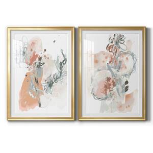 Wexford Home Petal Drift I by Wexford Homes 2-Pieces Framed Abstract ...