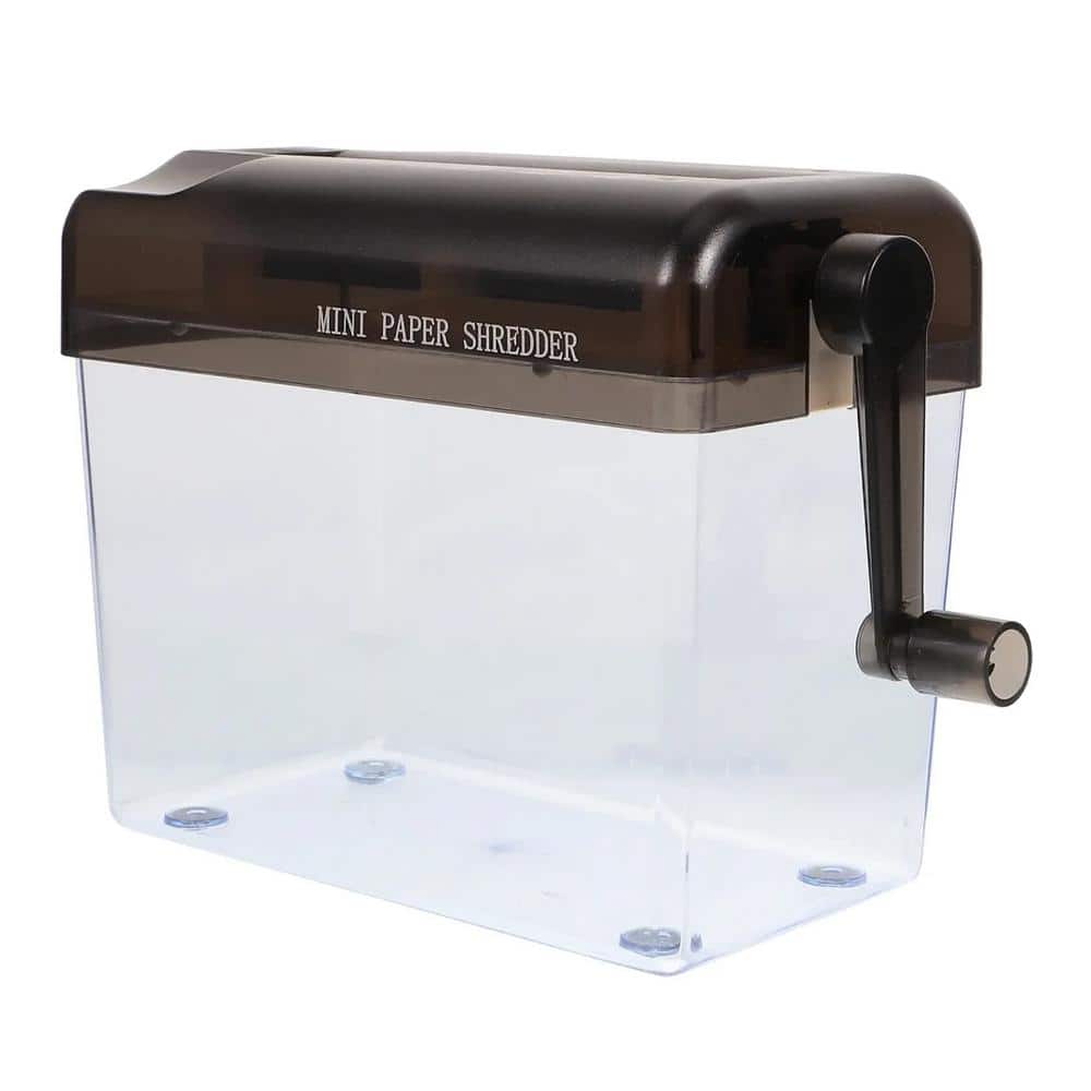 Yichuhaoxi Mini Hand Shredder Portable Documents Paper Cutting Tool ...