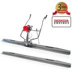 Tomahawk Power Vibrating Concrete Power Screed with 14 ft. and 8 ft ...