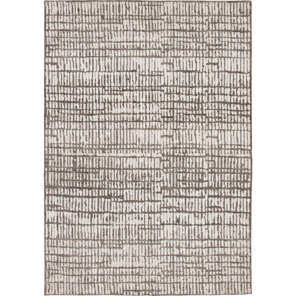 Colton Ivory/Gray 5 ft. x 7 ft. Area Rug 1201.101.55HDUS - The Home Depot
