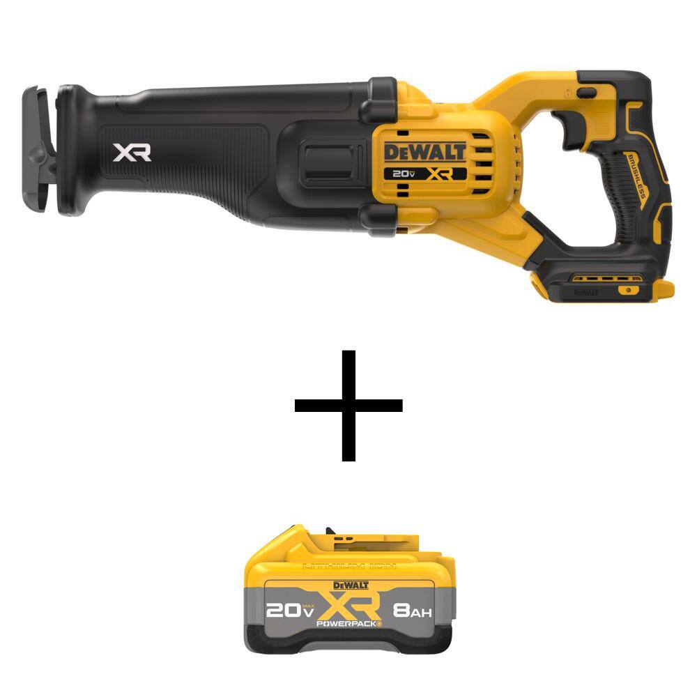 Reviews for DEWALT 20V XR Lithium-Ion Cordless Reciprocating Saw with ...