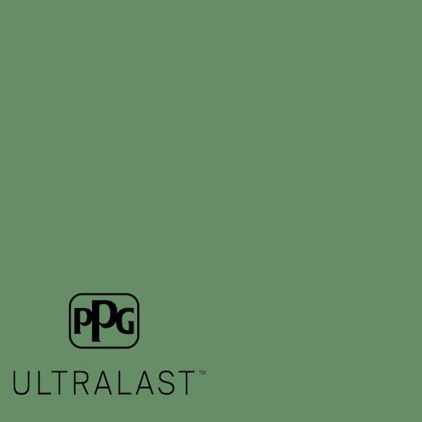 PPG UltraLast 1 gal. PPG1131-6 Succulent Leaves Eggshell Interior Paint ...