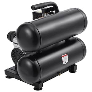 VEVOR Air Compressor, 10 Gal. Steel Tank, 2 HP 5.3 CFM at 90 PSI Oil ...