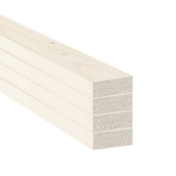 Handprint 1 in. x 2 in. x 2 ft. SPF Primed Boards (4-Pack) 438060 - The ...