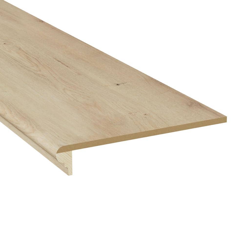 Stairtek 0.375 in. x 11.5 in. x 48 in. Laminate Folkstone Oak No Return Retread BOXLAM114807524 ...