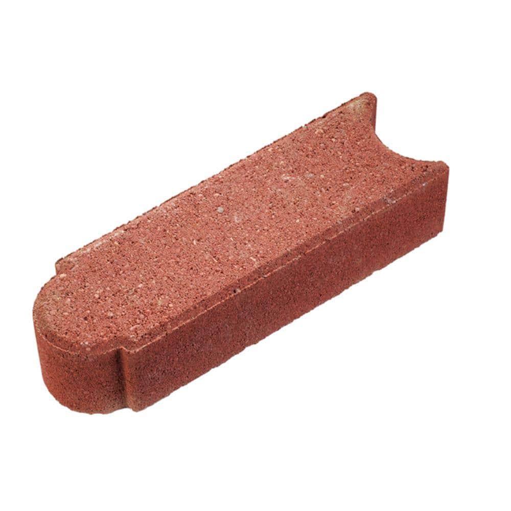 12 in. Red Anchor Edger Concrete Bullet Edger 14200264 - The Home Depot