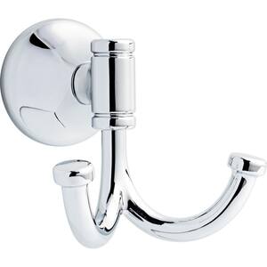 Delta Foundations Design Series J-Hook Double Robe/Towel Hook Bath ...