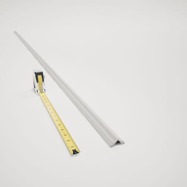 Royal Mouldings 5165 1 in. x 1 in. x 8 ft. PVC Composite White Colonial ...