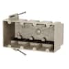 Allied Moulded Products 4-Gang 75 cu. in. New Work Switch or Receptacle ...