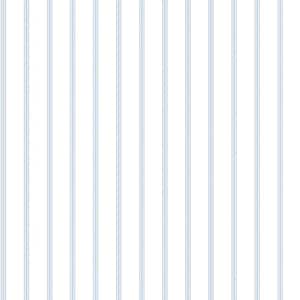 Smart Stripes 3 Pink/White Traditional Stripe Vinyl on Non-Woven Non-Pasted Wallpaper Sample ...