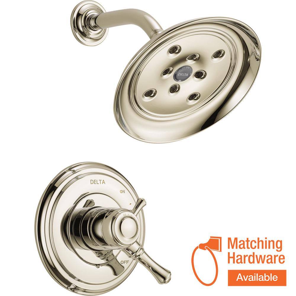 Delta Cassidy 1-Handle Shower Only Faucet Trim Kit in Polished Nickel ...