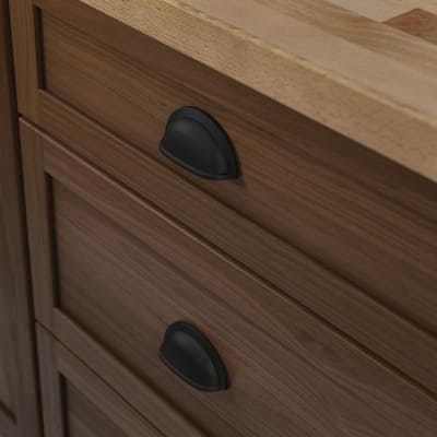Cup Pull - Drawer Pulls - Cabinet Hardware - The Home Depot