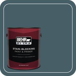 BEHR PREMIUM PLUS 1 gal. #PPU13-19 Observatory Flat Low Odor Interior ...