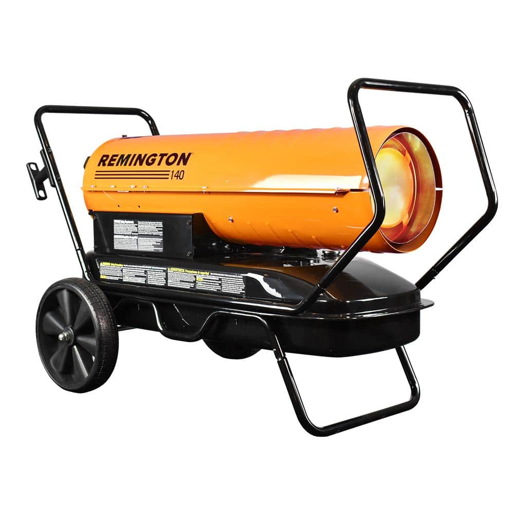 Remington 140,000 BTU Forced Air Kerosene/Diesel Space Heater with ...