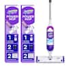 Swiffer Power Mop Starter Kit (1-Power Mop, 2-Pads, Cleaning Solution ...