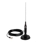 RoadPro AM/FM Mirror Mount Stainless Steel Antenna Kit with 2 in. Shock ...