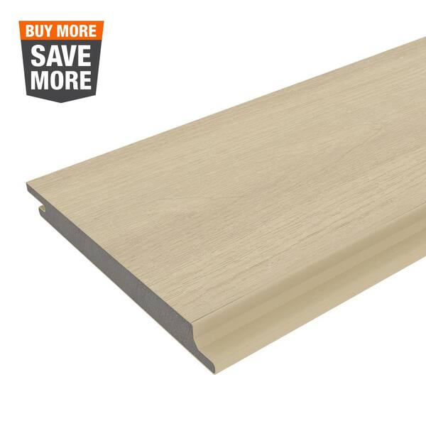 NewTechWood All Weather System 5.5 in. x 96 in. Composite Siding Board ...