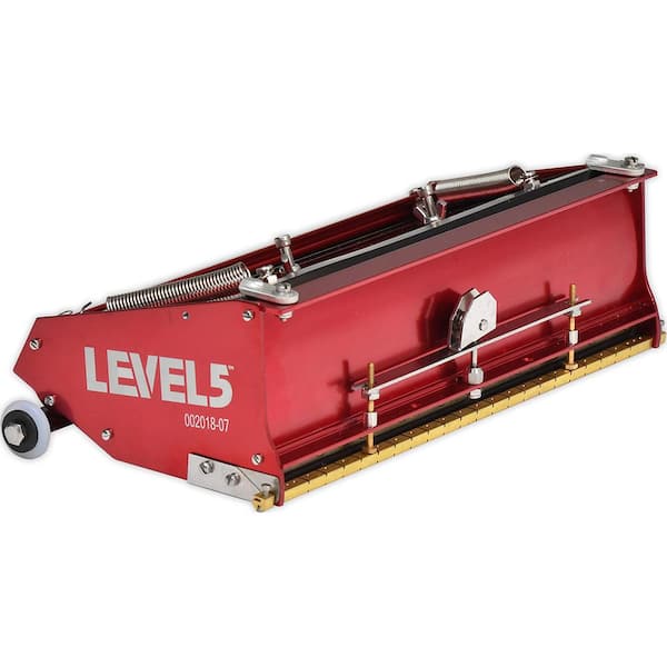 Level 5 12 in. Drywall Compound Flat Box 4-766