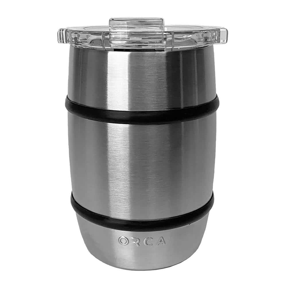 ORCA Whiskey Barrel 12 oz. Stainless Steel BAR12SS - The Home Depot
