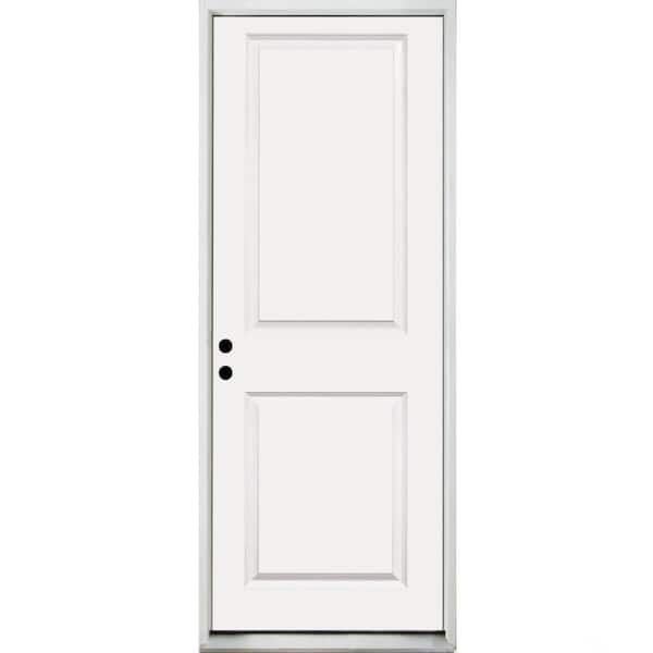 Steves & Sons 32 in. x 80 in. 2P SQTP RHIS 20Min Fire-Rated Dbl-Bore ...