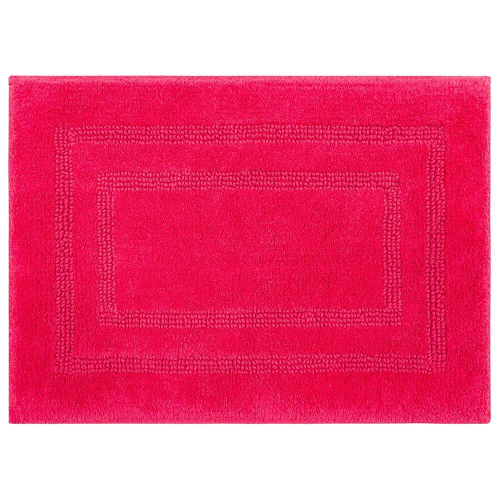 Mohawk Home Cotton Reversible Fiesta Pink 17 in. x 24 in. Pink Cotton ...