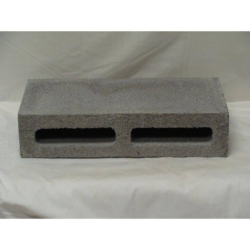 4 in. x 16 in. x 8 in. Concrete Block 393053 - The Home Depot