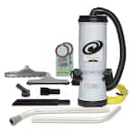 ProTeam Super CoachVac 10 Quart Commercial Backpack Vacuum Cleaner with ...