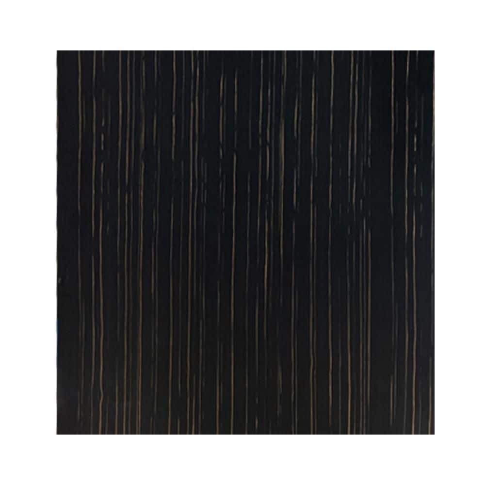 CALHOME 1/4 in. x 12 in. x 1 ft. Square Edge Black Finished Veneer MDF ...