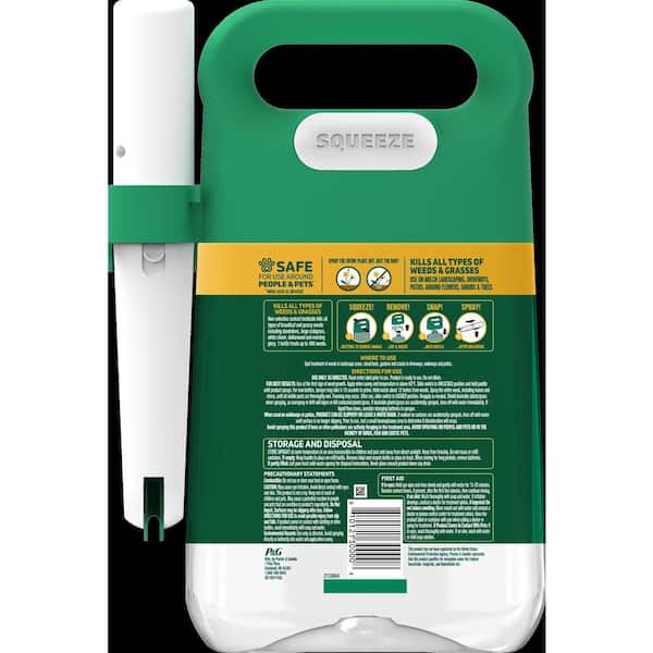 Spruce 64 oz. Snap and Spray Weed and Grass Killer Powered Trigger ...