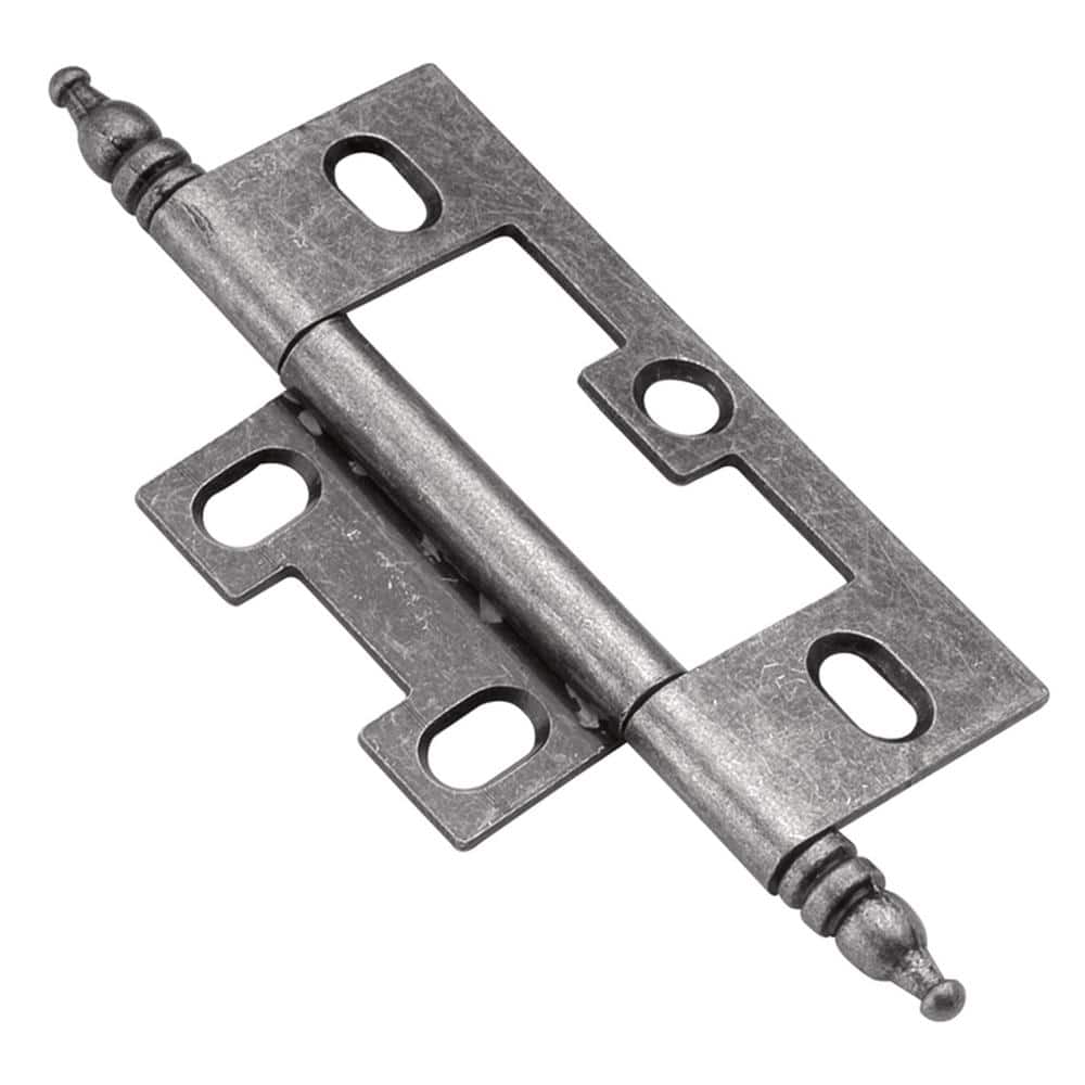 HICKORY HARDWARE 2-1/2 in. x 1-1/2 in. Silver Medallion Furniture ...