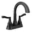 Delta Faryn Single Handle Single Hole Bathroom Faucet in Oil Rubbed ...