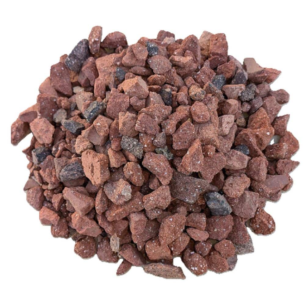 Butler Arts 3/4 in. Red Brick Decorative Landscaping Gravel (500 lbs ...